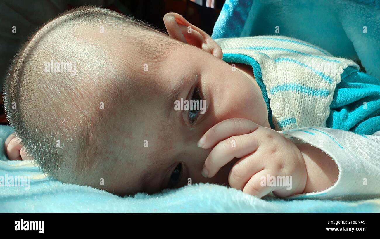 New born baby kid asian colour looks very beautiful Stock Photo - Alamy
