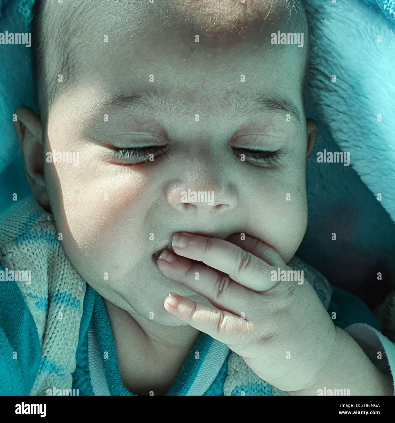 Beautiful kid different poses looks very handsome. Small child after ...