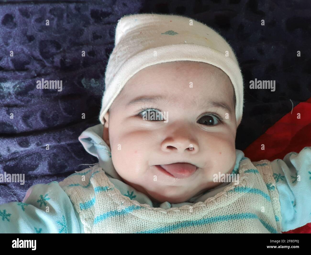 Beautiful kid different poses looks very handsome. Small child after ...