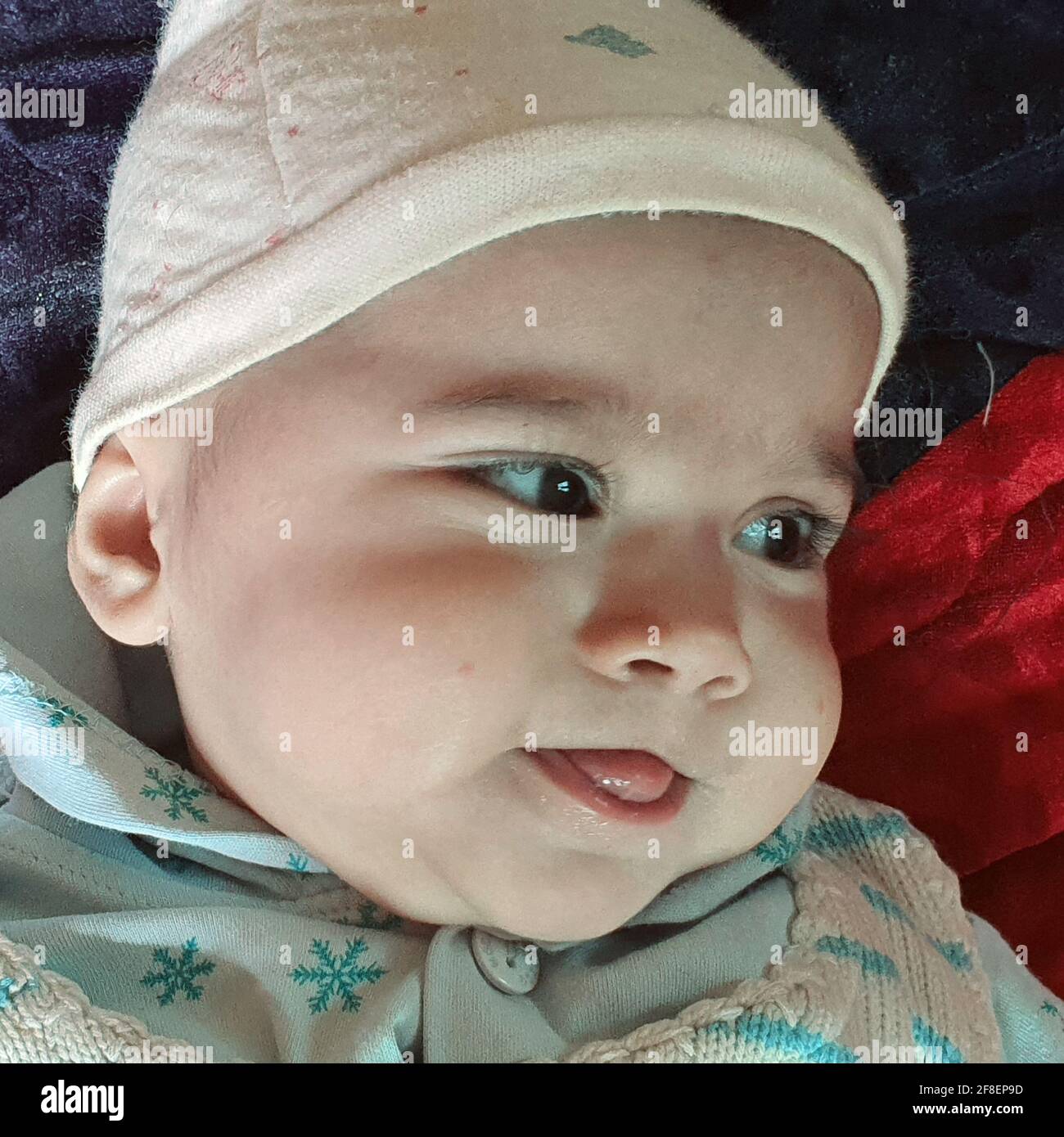 Beautiful kid different poses looks very handsome. Small child after ...