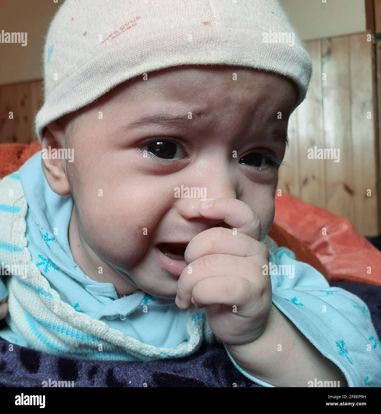Beautiful kid different poses looks very handsome. Small child after ...