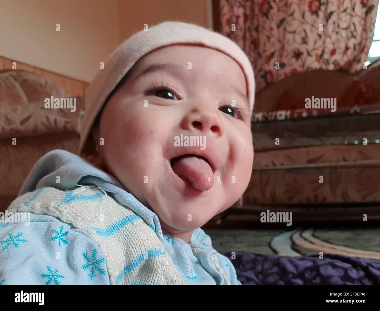 New born baby kid asian colour looks very beautiful Stock Photo - Alamy