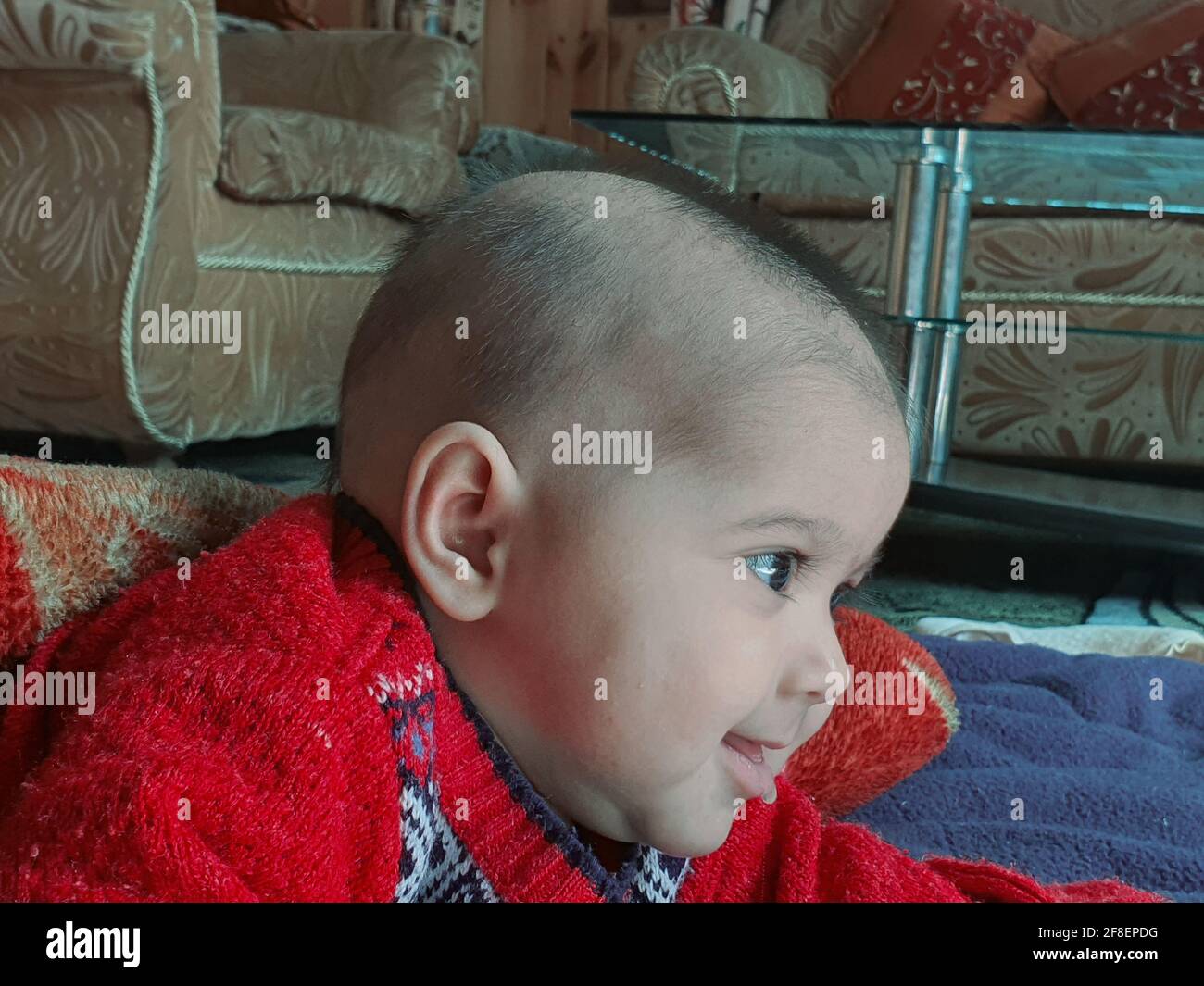 Beautiful kid different poses looks very handsome. Small child after ...