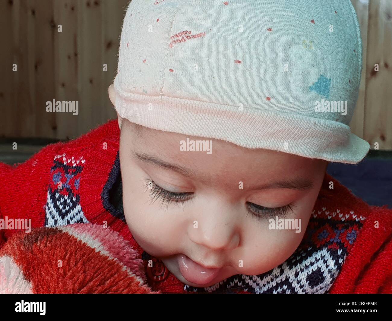 Beautiful kid different poses looks very handsome. Small child after ...