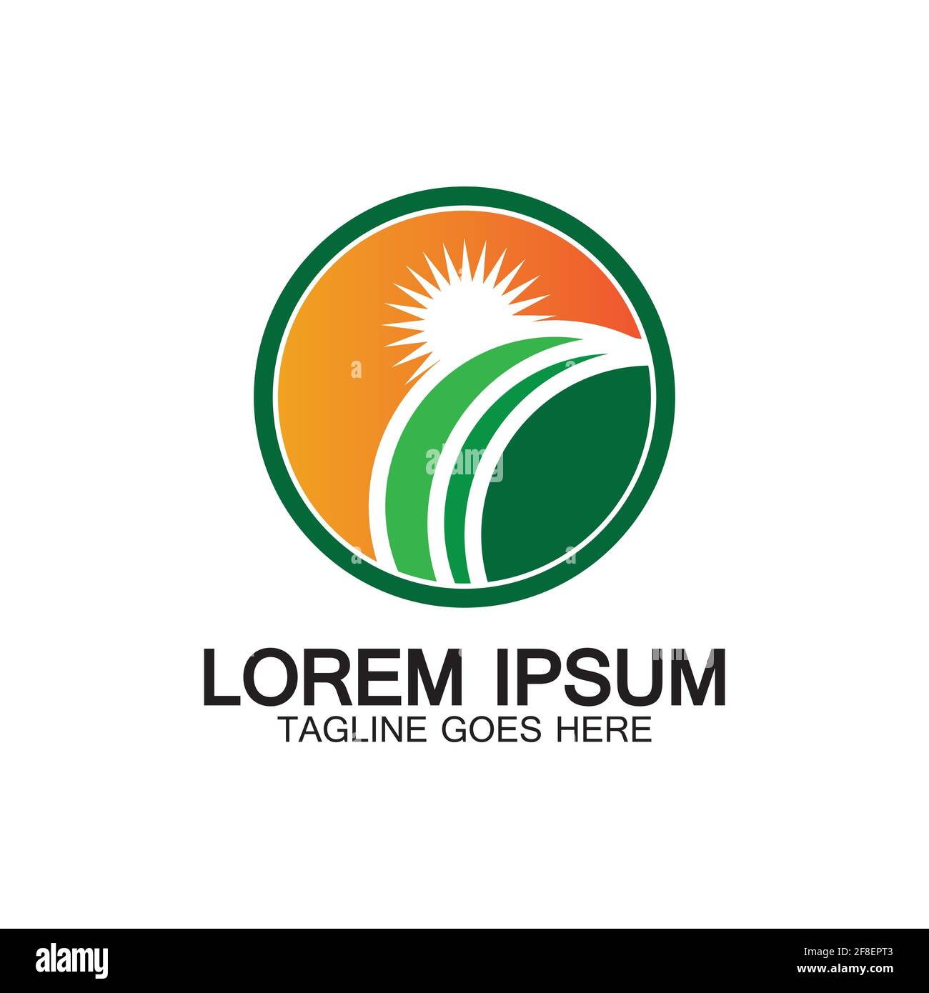 Organic farming logo vector illustration design,natural product icon ...