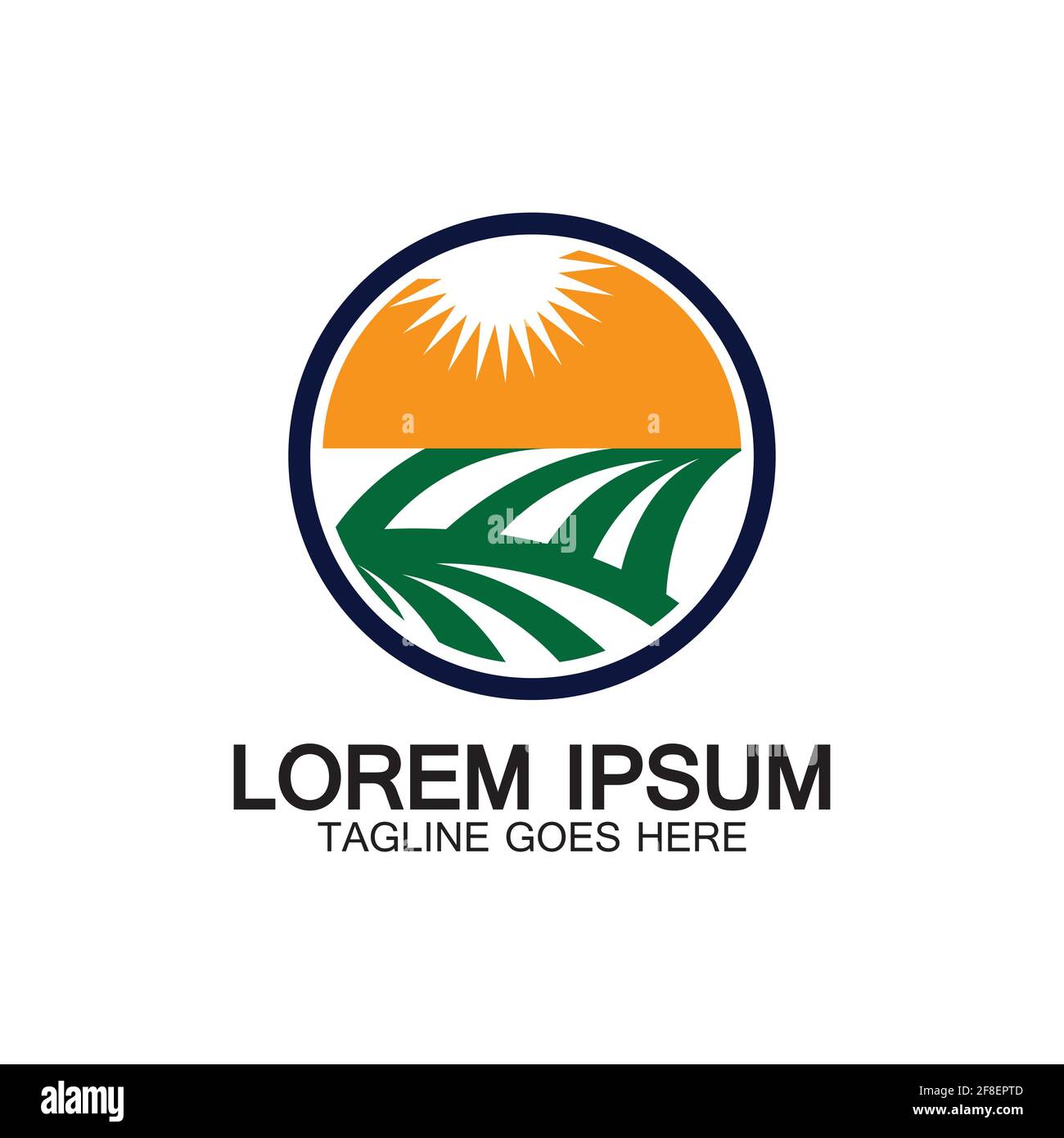 Organic farming logo vector illustration design,natural product icon ...