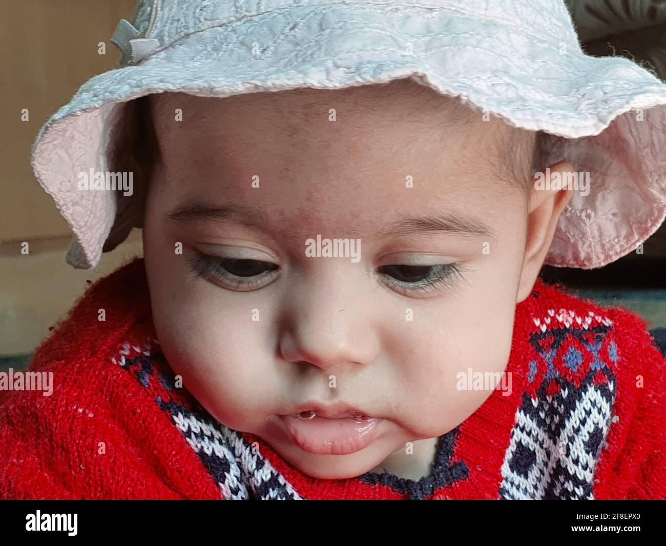 Beautiful kid different poses looks very handsome. Small child after ...