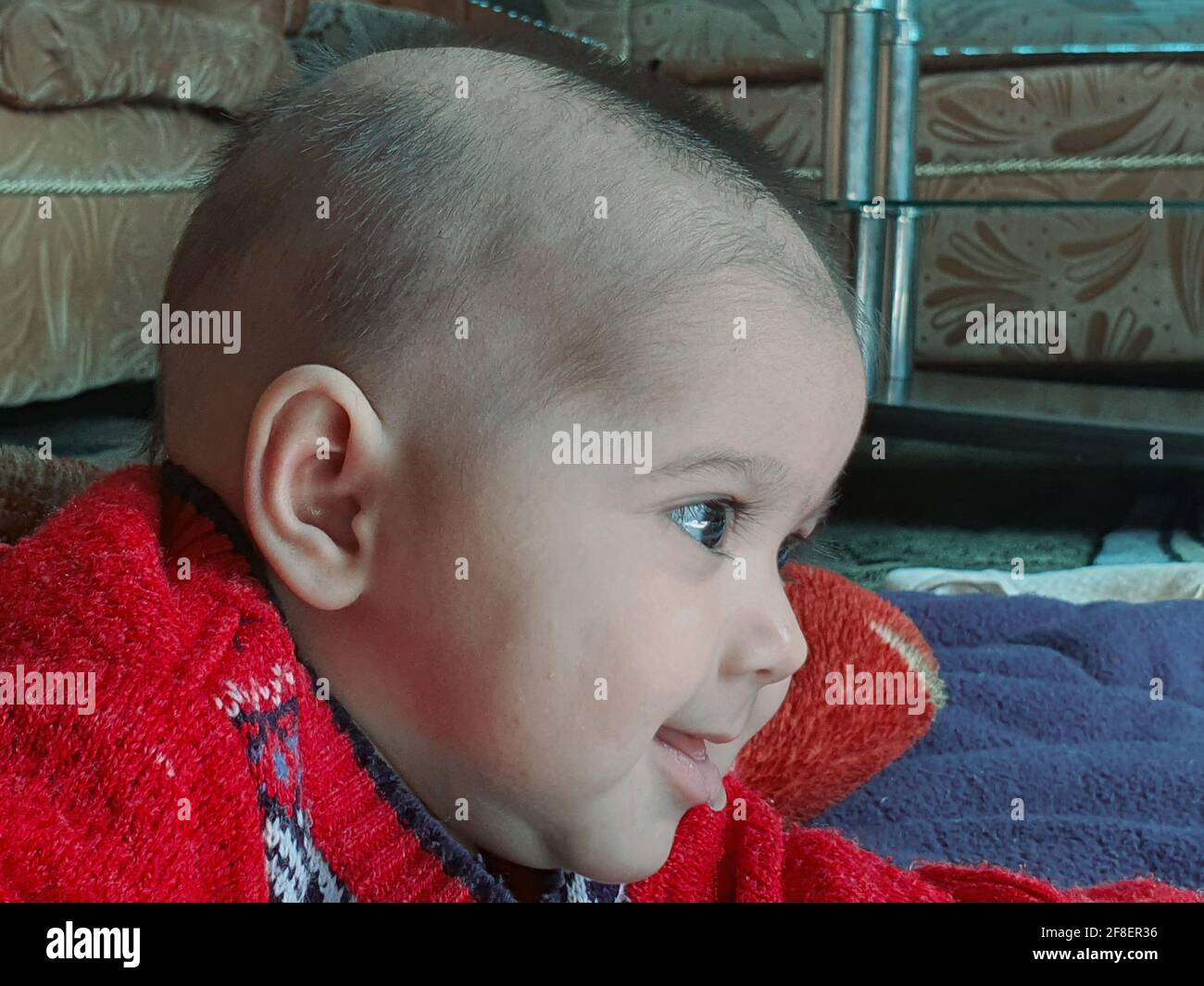 Beautiful kid different poses looks very handsome. Small child after ...