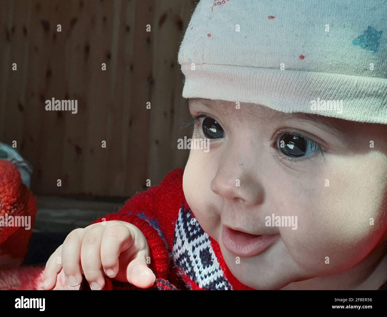 Beautiful kid different poses looks very handsome. Small child after ...