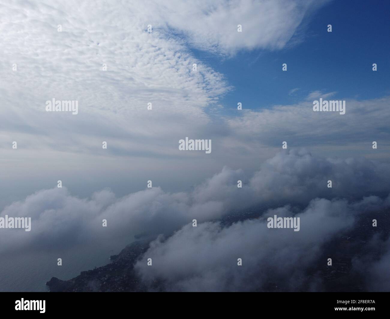 4k aerial rising up above hi-res stock photography and images - Alamy