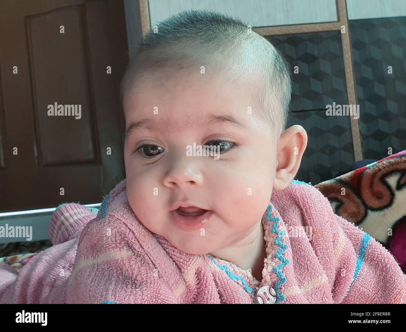 Beautiful kid different poses looks very handsome. Small child after ...