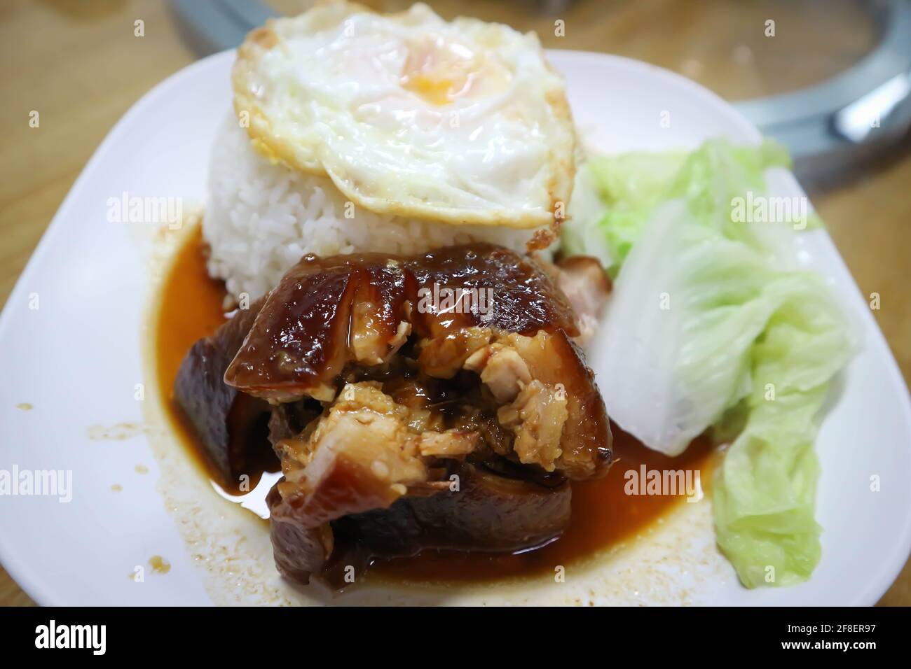 stew pork, boiled pork or fresh ham Stock Photo - Alamy