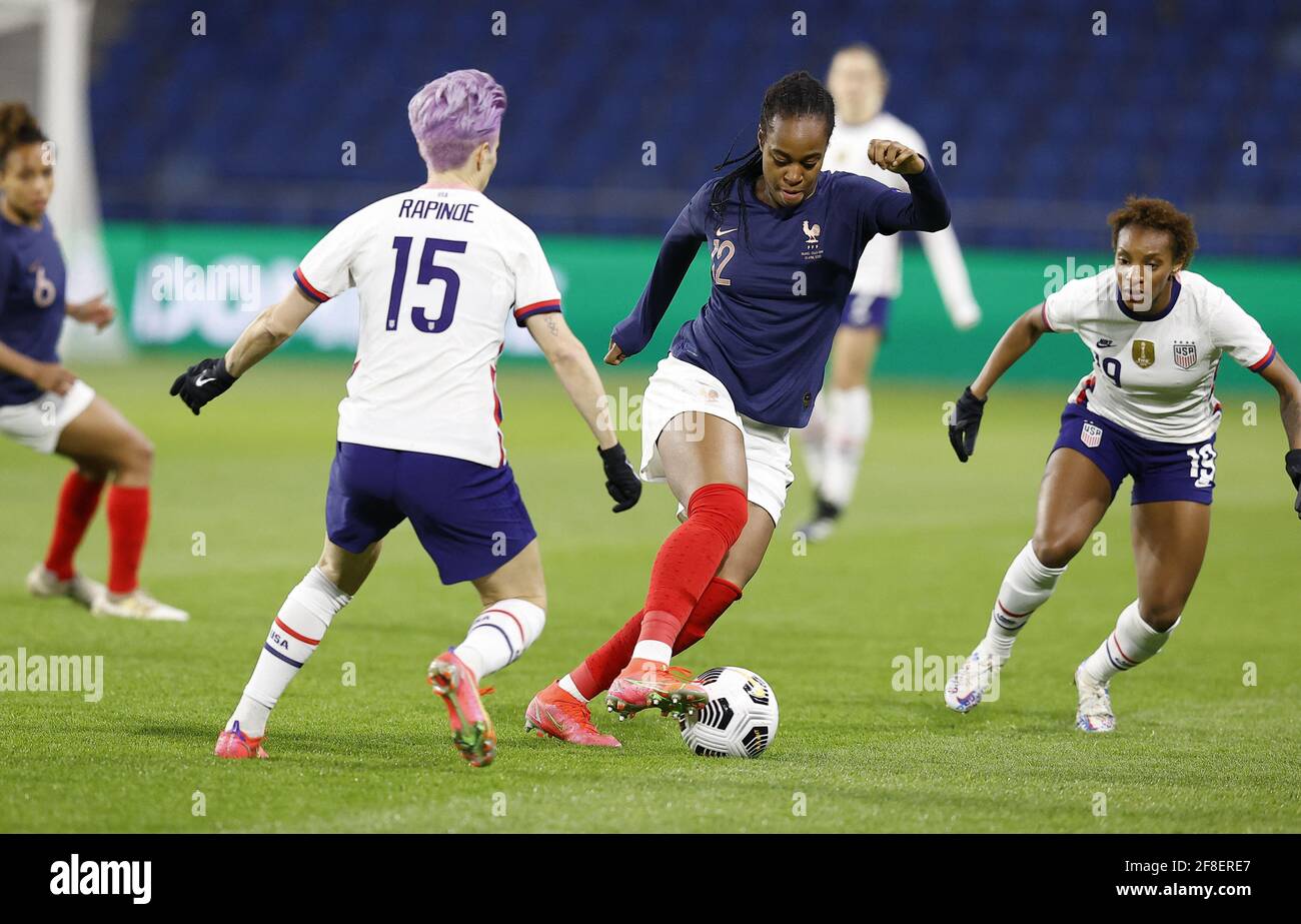 Le Havre, France, April 13, 2021. Marie-Antoinette KATOTO (France) in ...