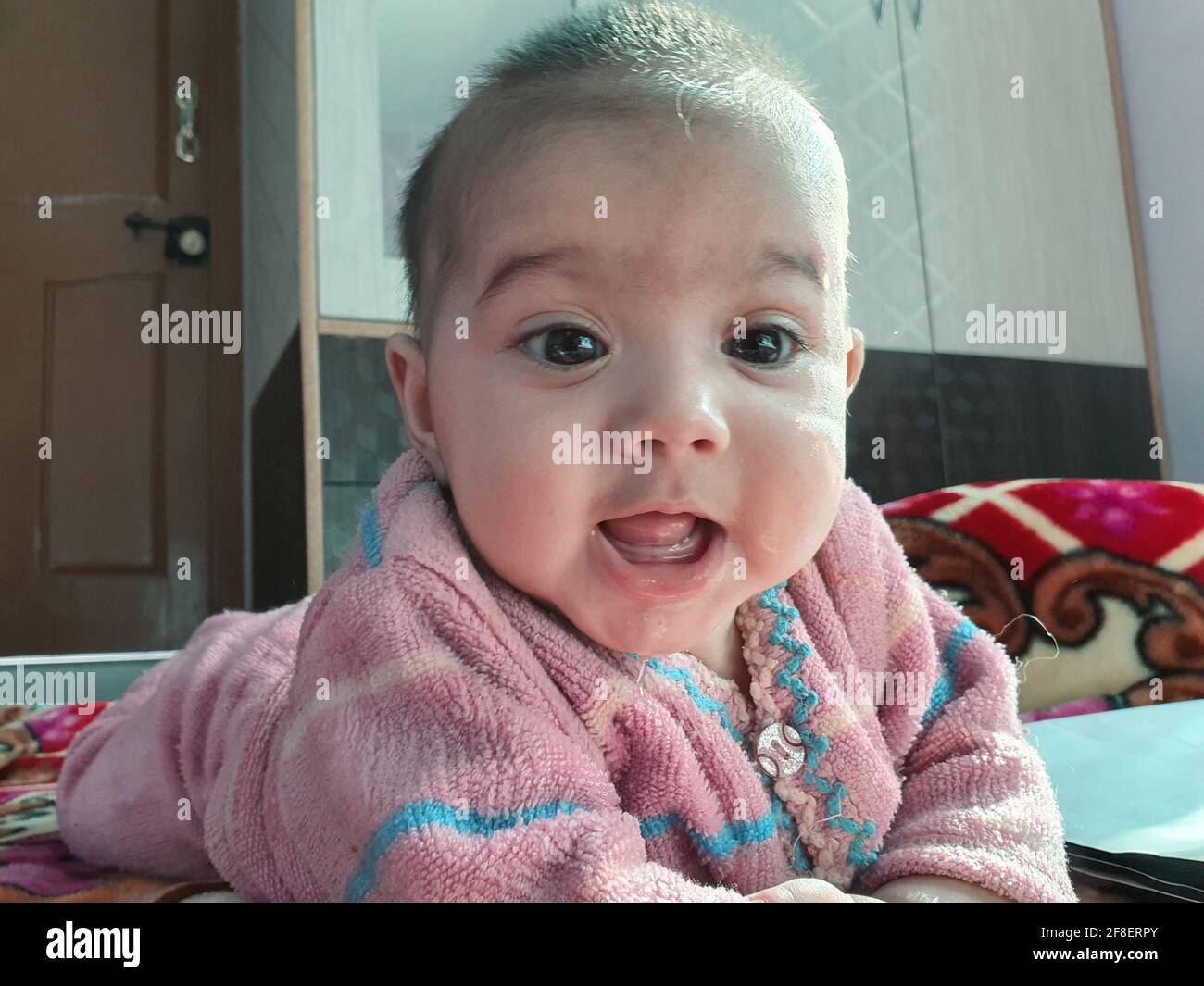 Beautiful kid different poses looks very handsome. Small child after ...