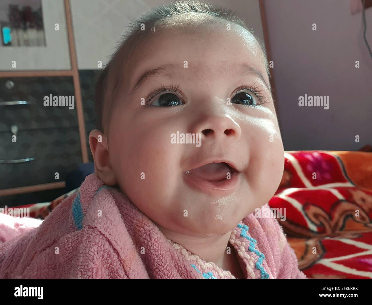 New born baby kid asian colour looks very beautiful Stock Photo - Alamy