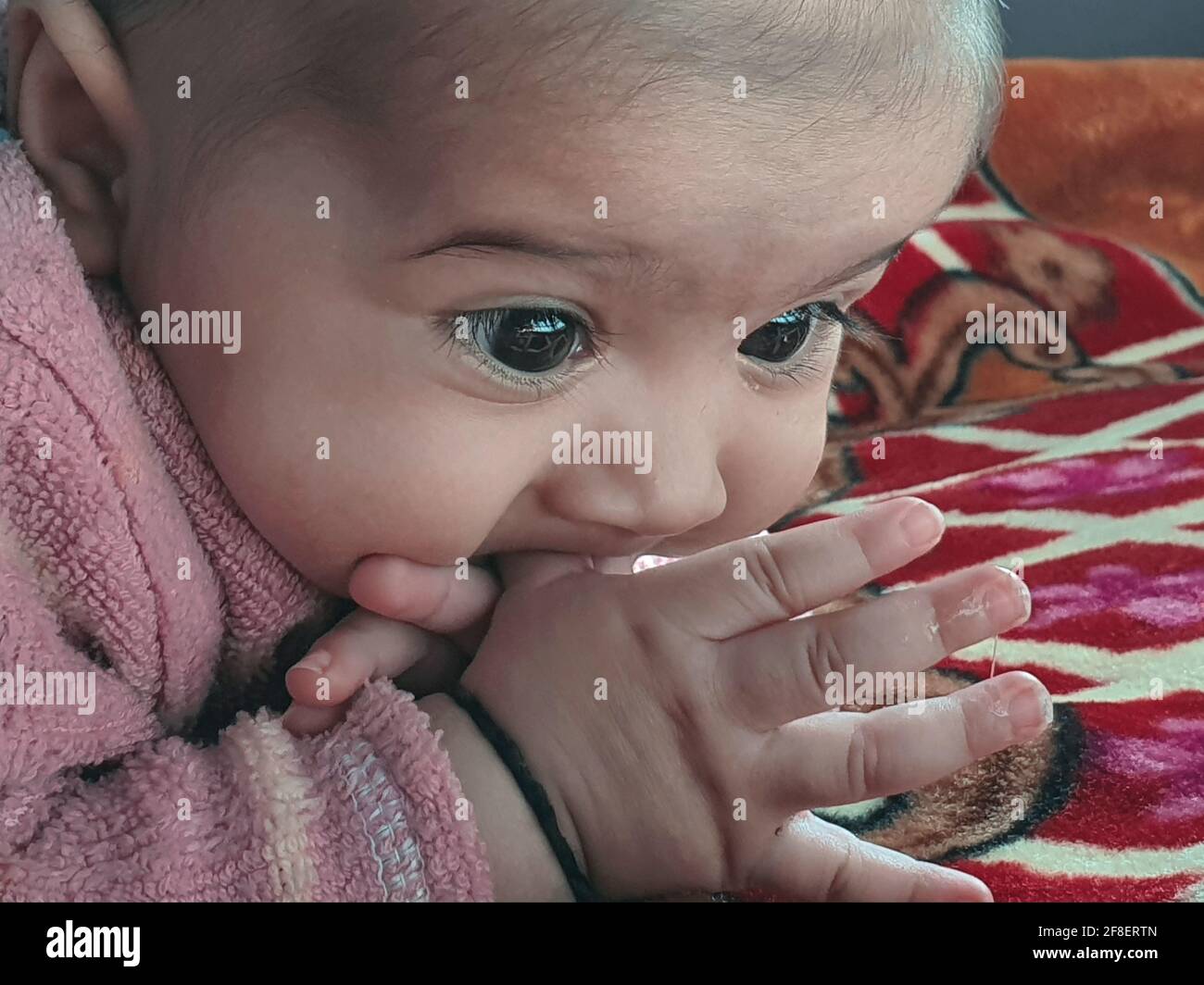 New born baby kid asian colour looks very beautiful Stock Photo - Alamy