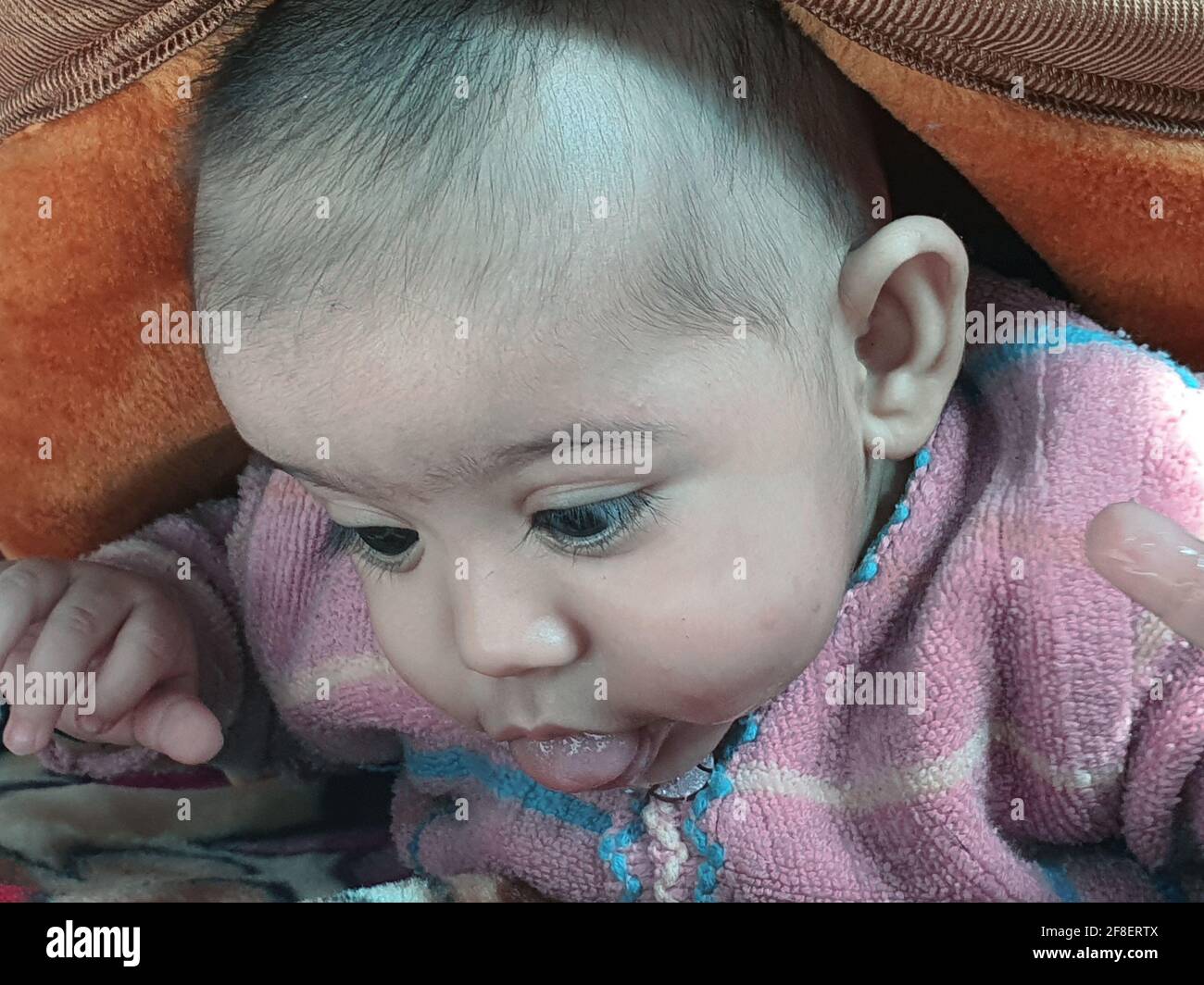 Beautiful kid different poses looks very handsome. Small child after ...