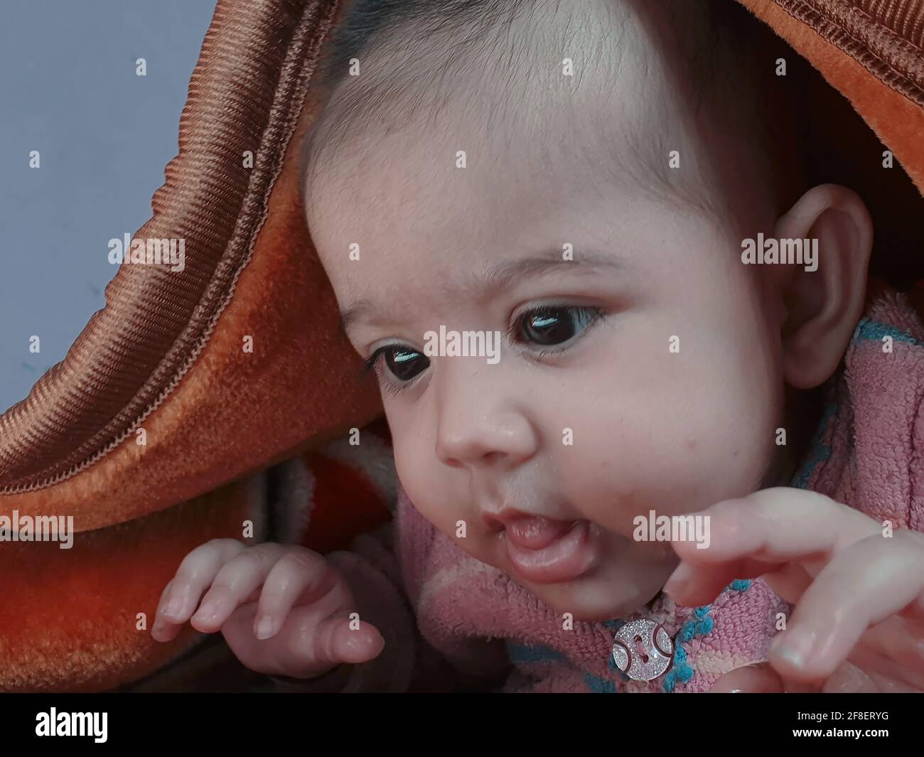 New born baby child asian colour looks very beautiful Stock Photo - Alamy
