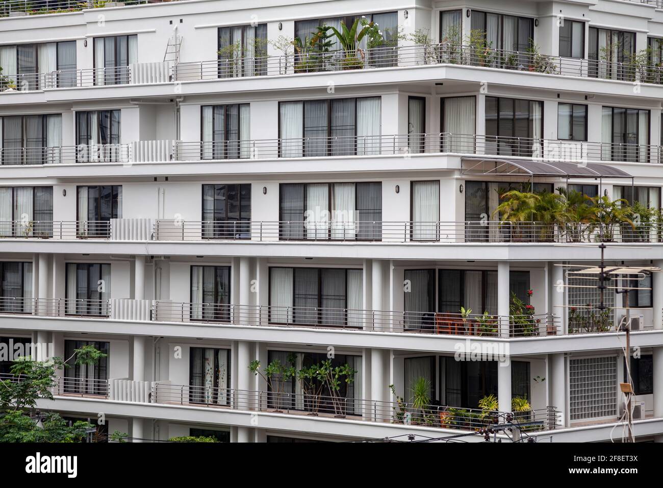 Close up high rise apartments in hi-res stock photography and images ...