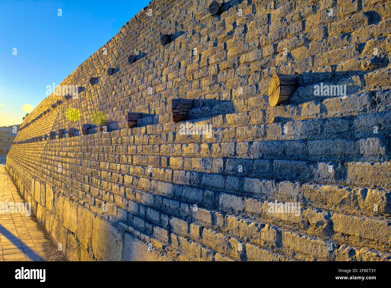 The architects of the fortress planned to make it polygonal. According ...
