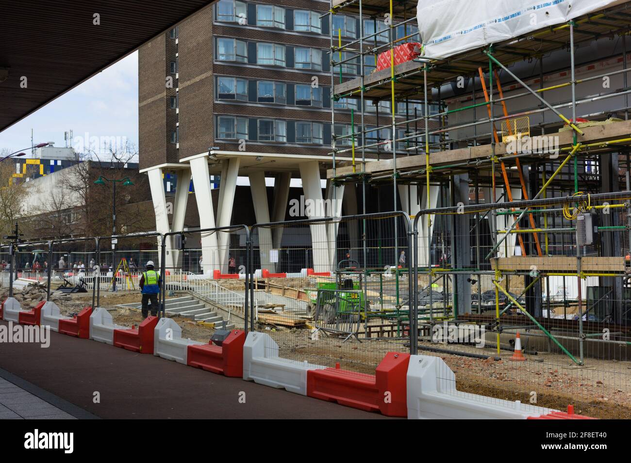 Building works continue at the site of Basildon's major new ...
