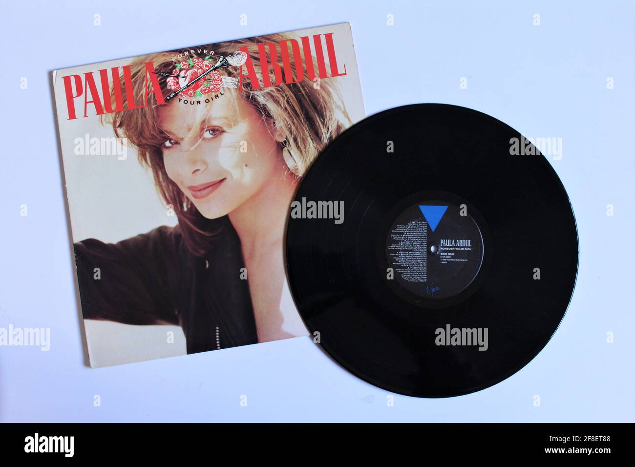 Dance pop and Rnb artist, Paula Abdul music album on vinyl record LP ...