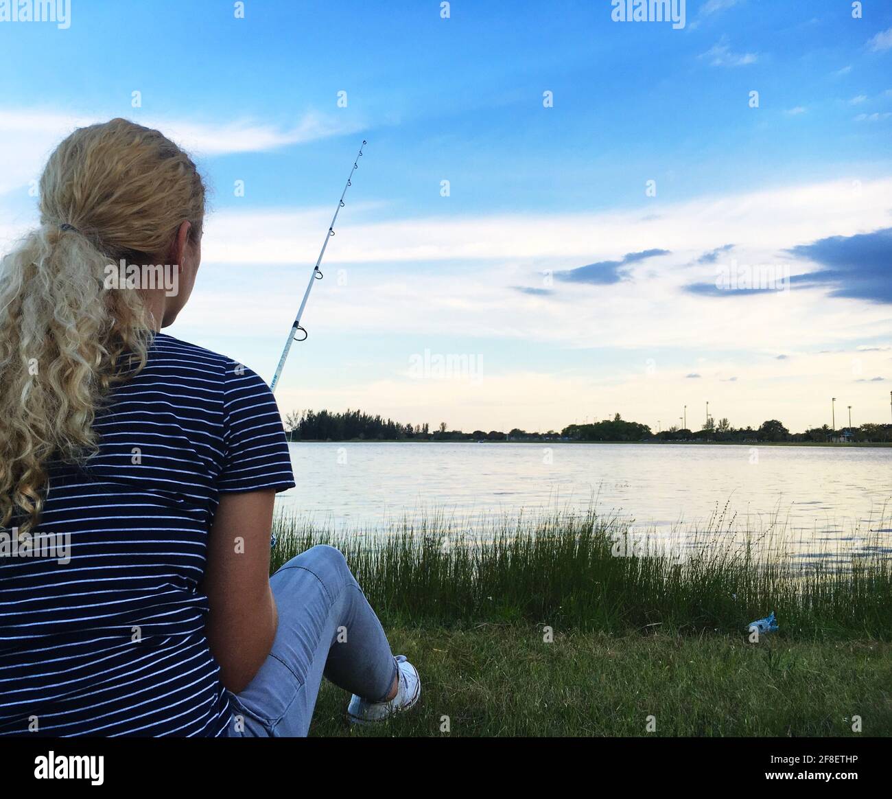 Waiting for fish to bite hi-res stock photography and images - Alamy