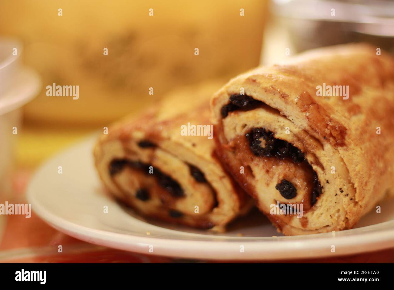 Black currants rolls hi-res stock photography and images - Alamy