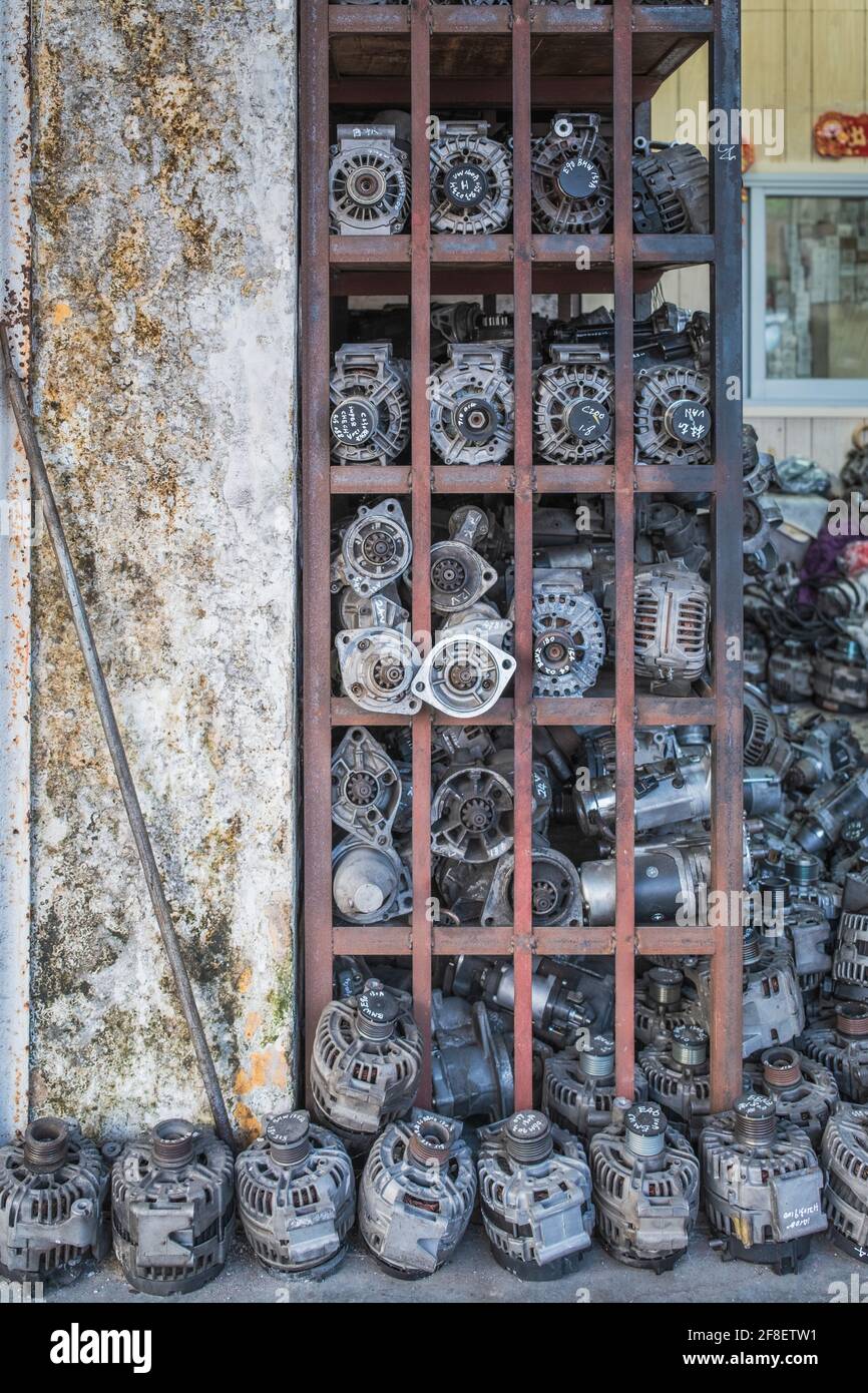 Automobile spare parts shop in hi-res stock photography and images - Alamy