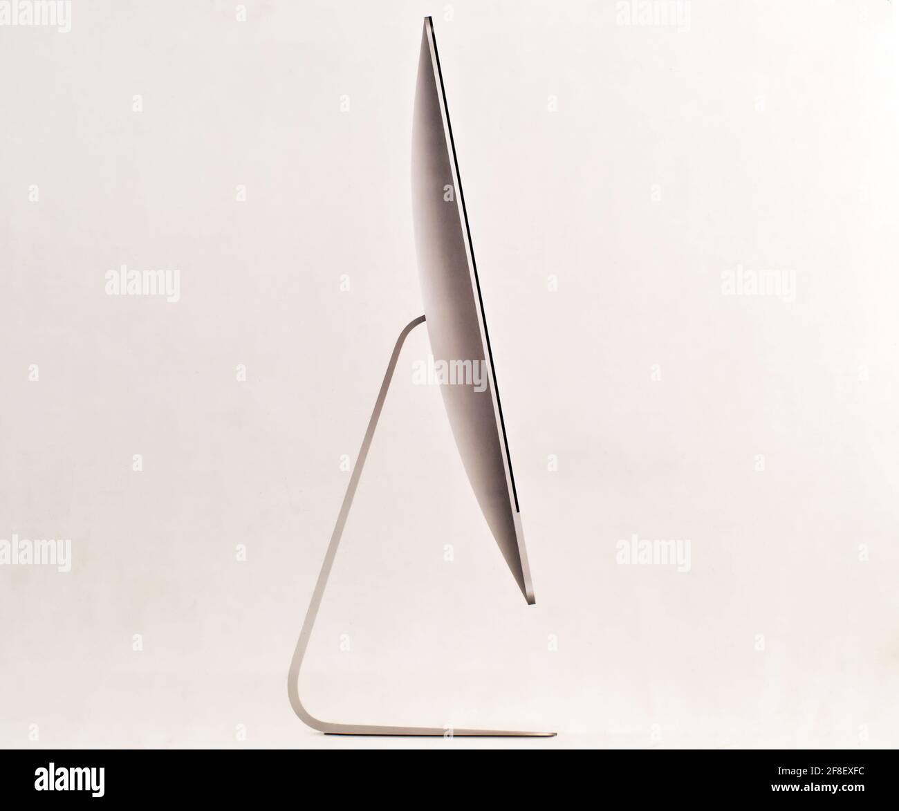 New iMac 21,5 inch personal computer made by Apple Computers, isolated ...