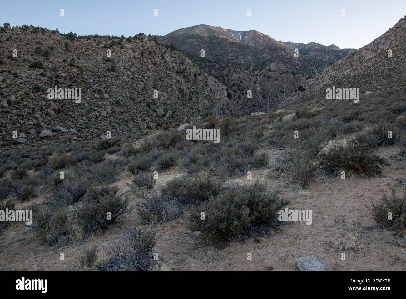 Rawson Creek flows down the Eastern Sierra and into Wilkerson, a small ...