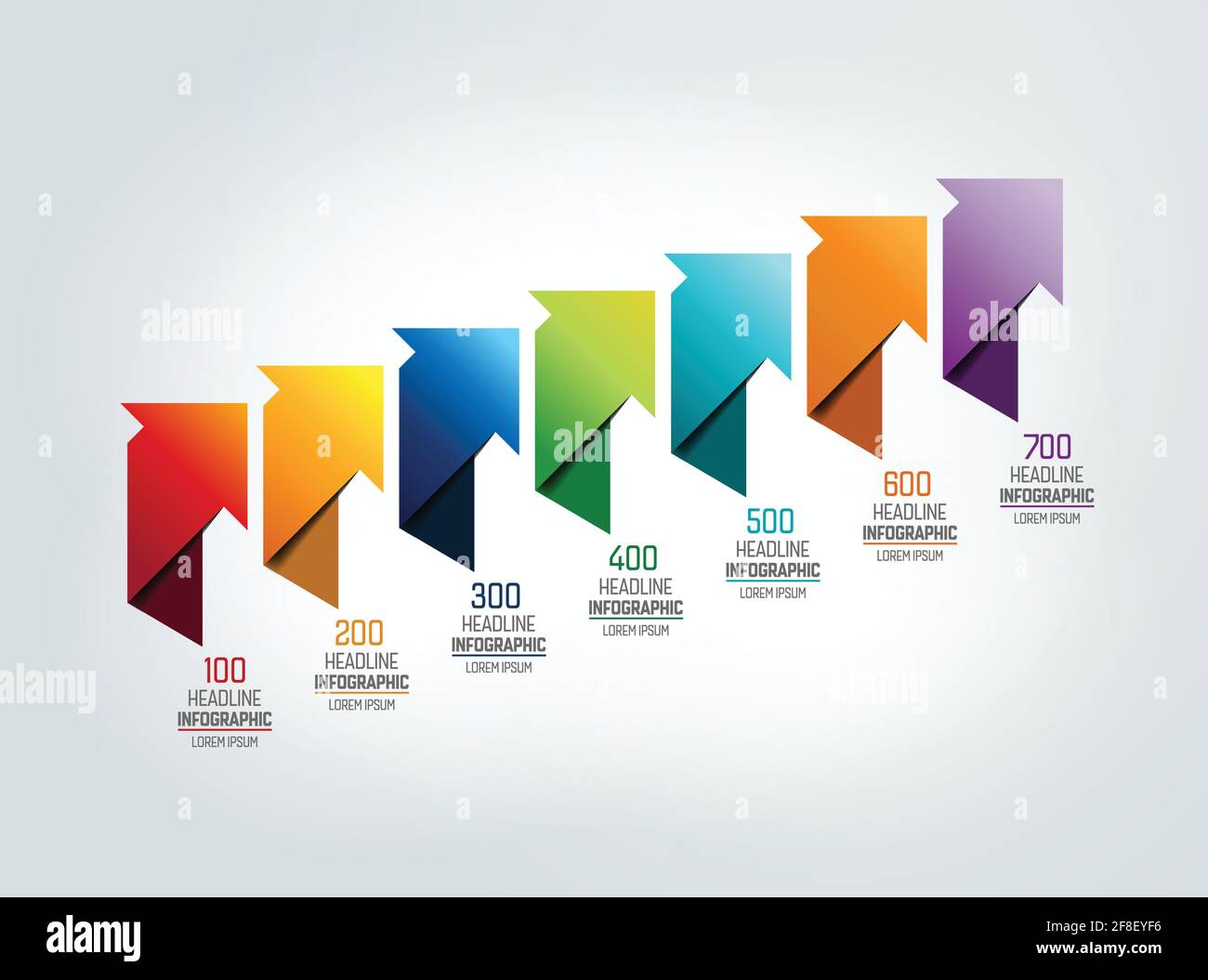 Timeline arrow scheme, infographic Stock Vector Image & Art - Alamy