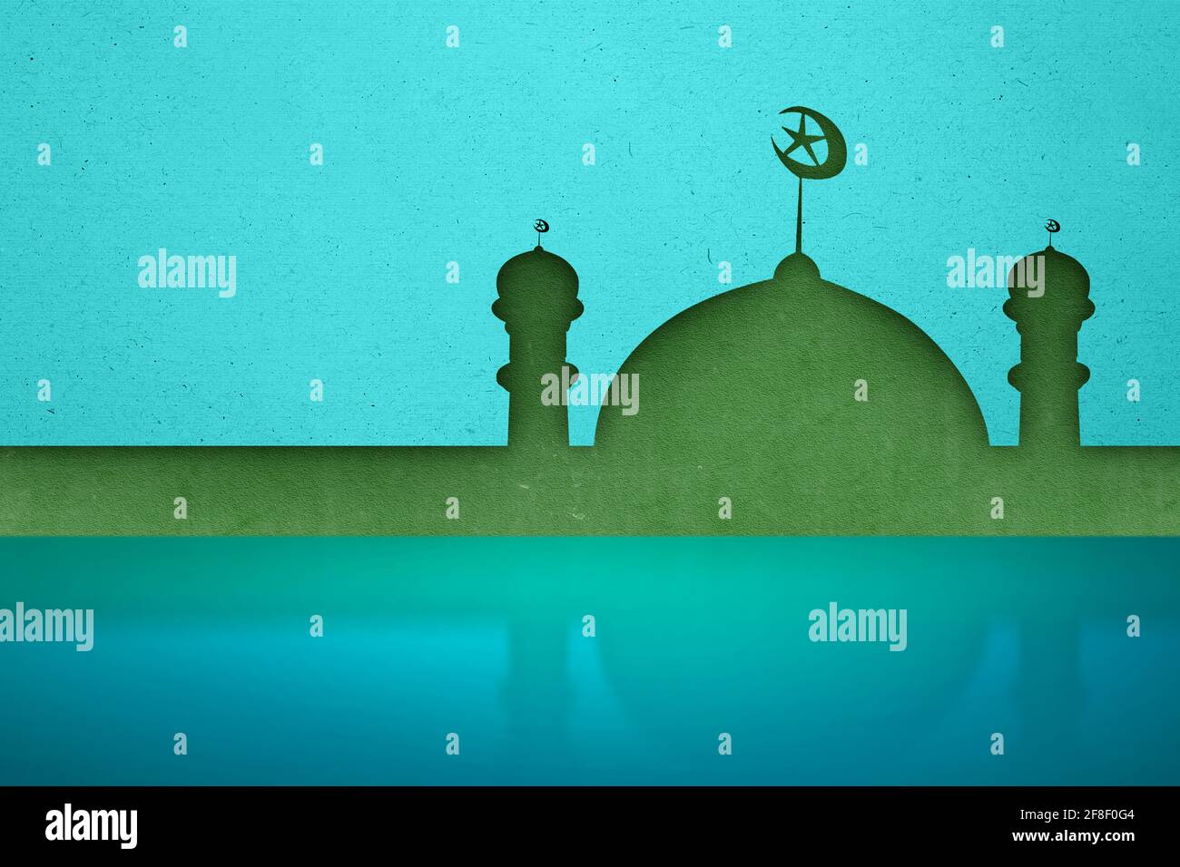 Wall with mosque pattern for background Stock Photo - Alamy
