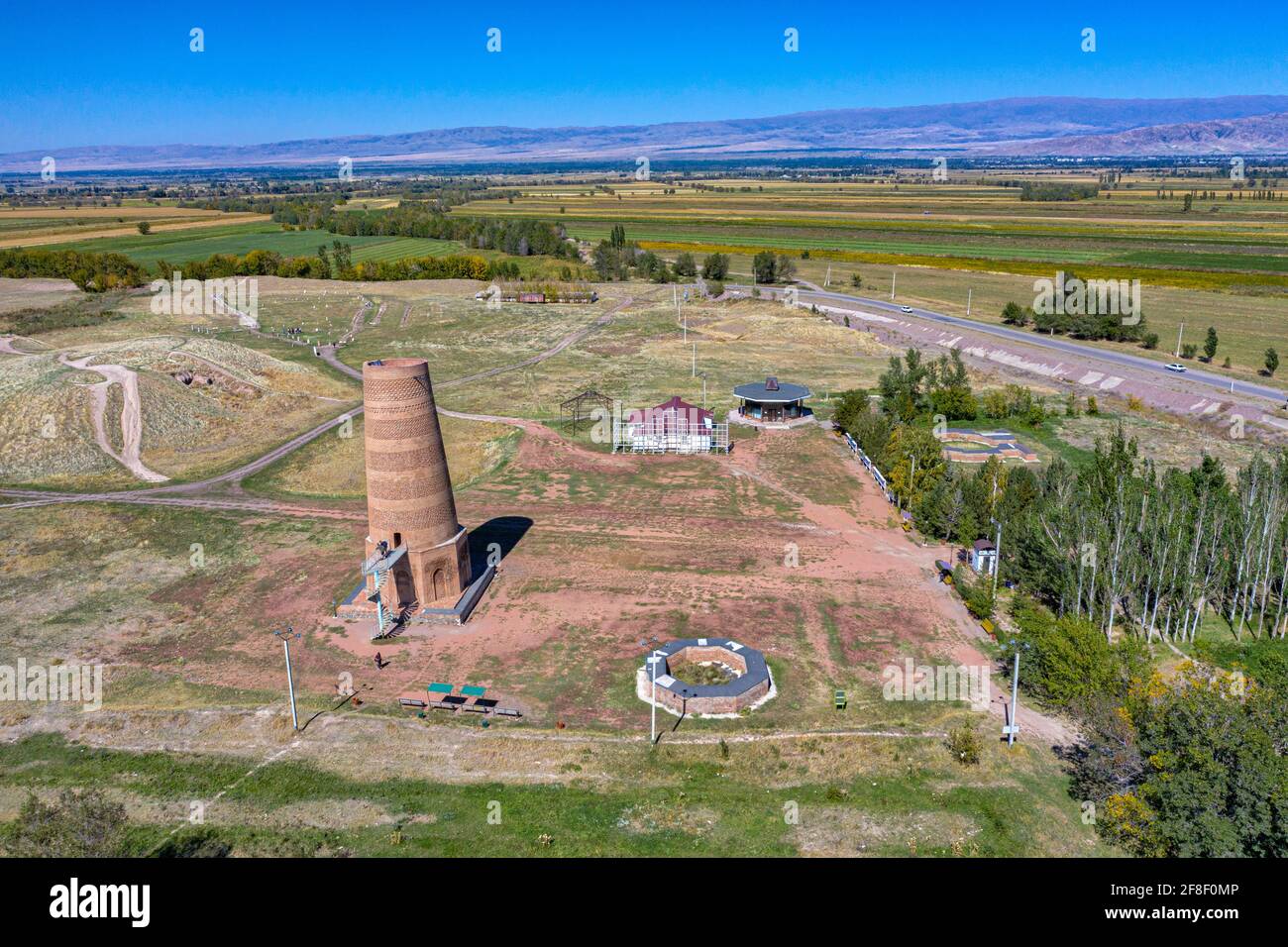 70km from Bishkek, and 12km from the town of Tokmok, the Burana Tower ...