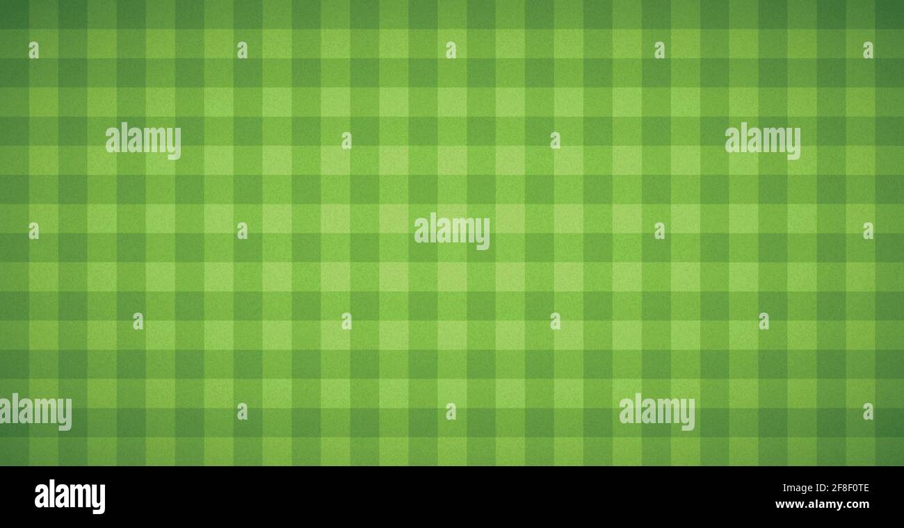 Realistic checkered football background covering grass - Vector ...