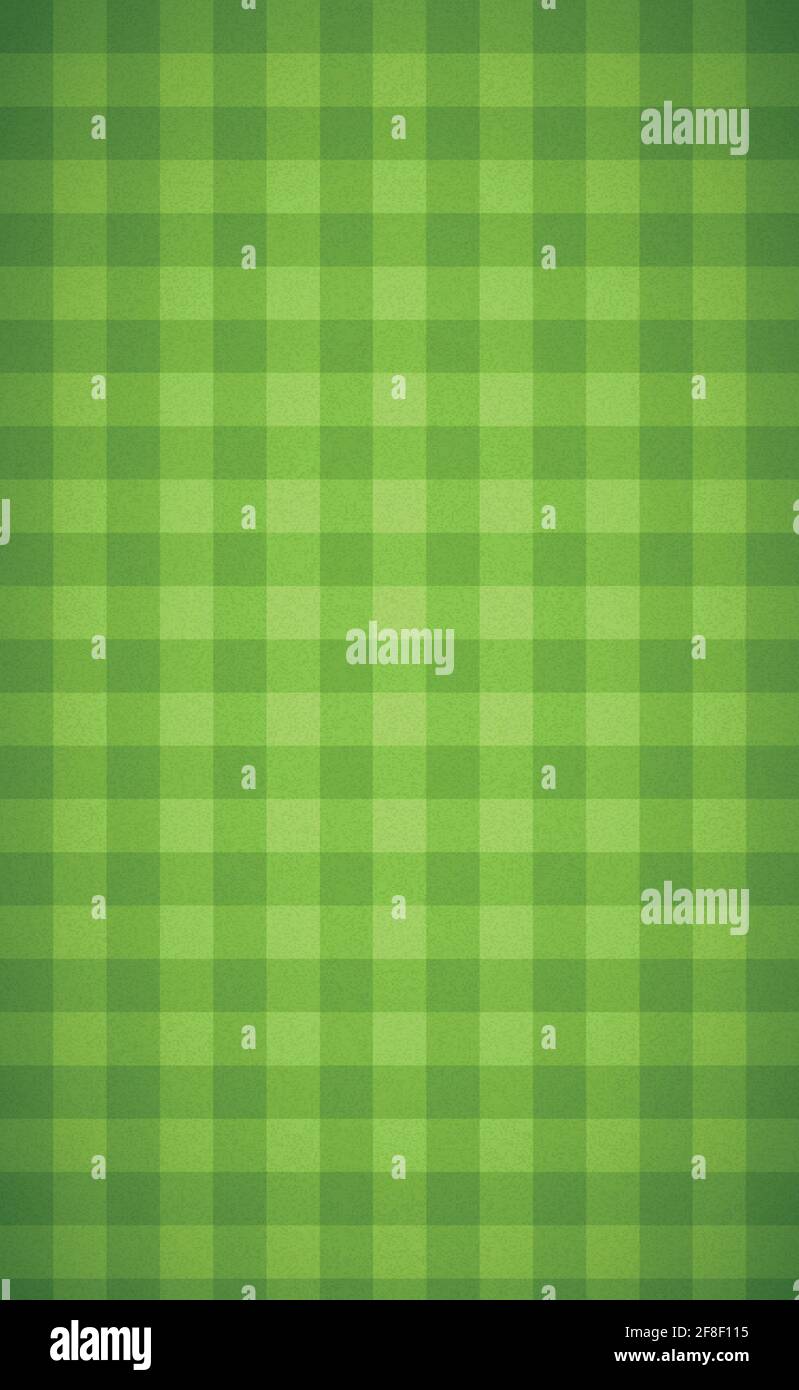 Realistic checkered football background covering grass - Vector ...