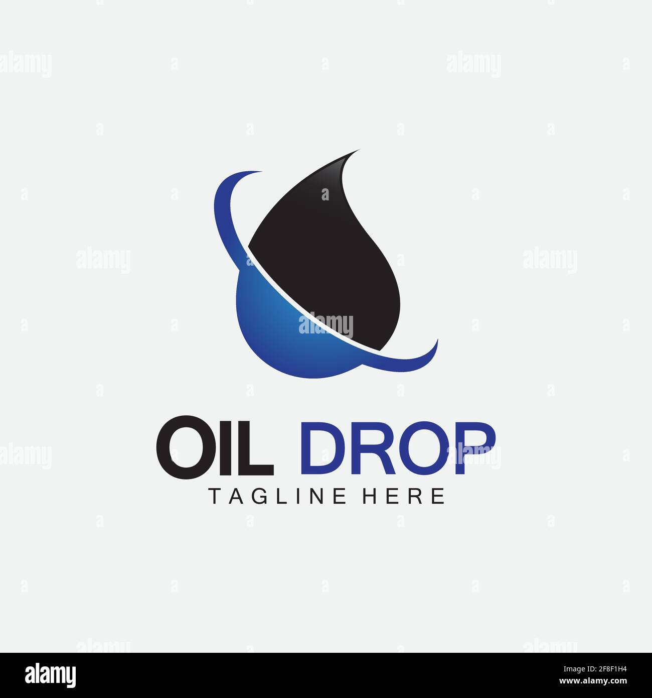 Oil drop logo vector illustration design template,design inspiration ...