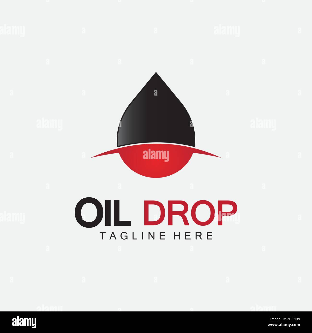 Oil drop logo vector illustration design template,design inspiration ...