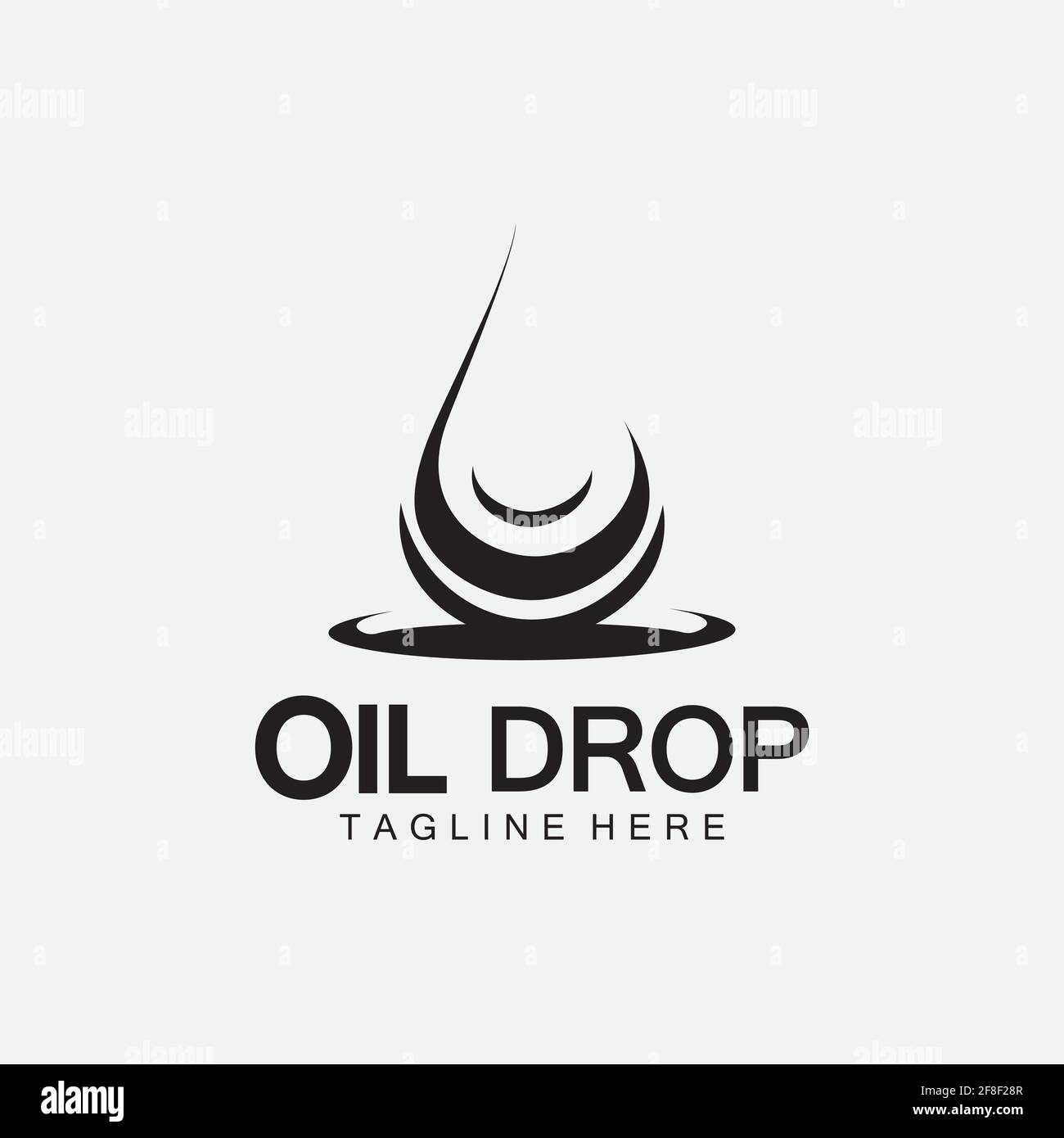 Oil Drop Logo Design