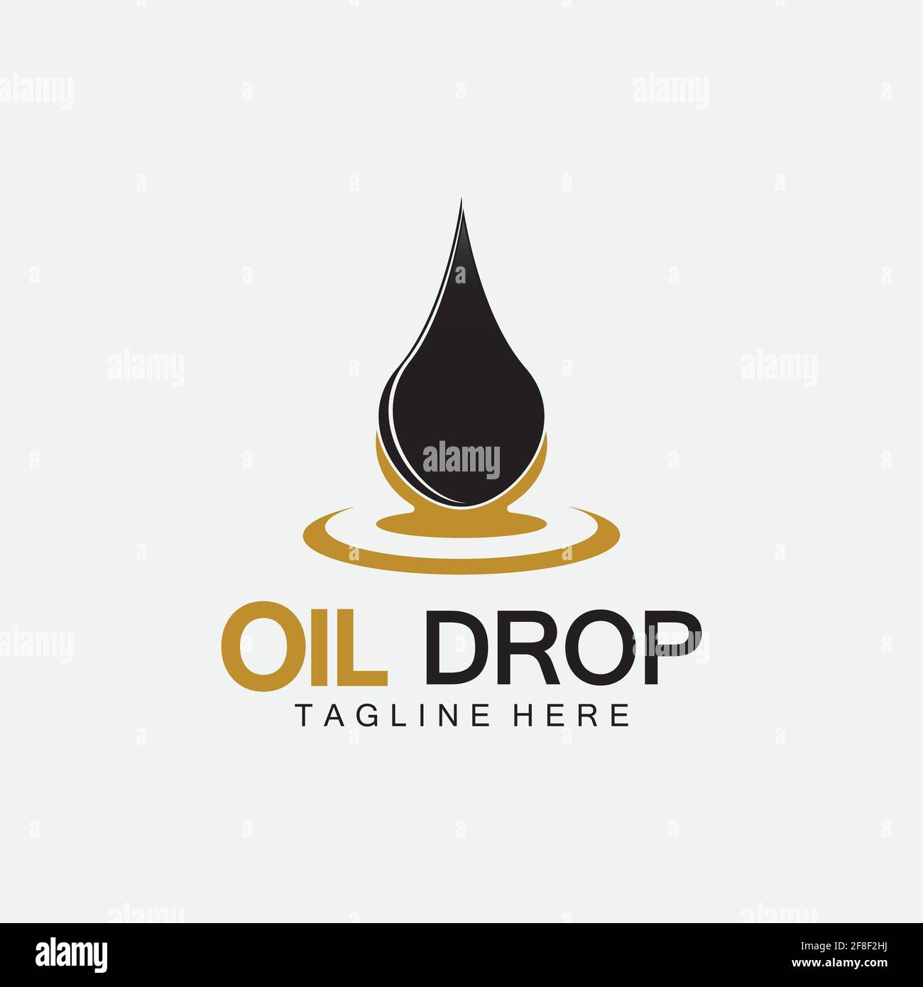 Oil drop logo vector illustration design template,design inspiration ...