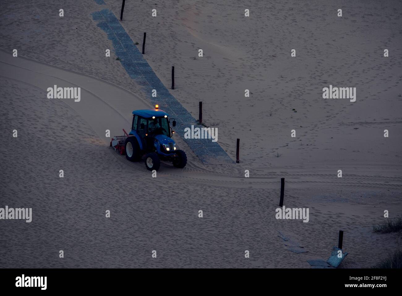 Raking sand hi-res stock photography and images - Alamy