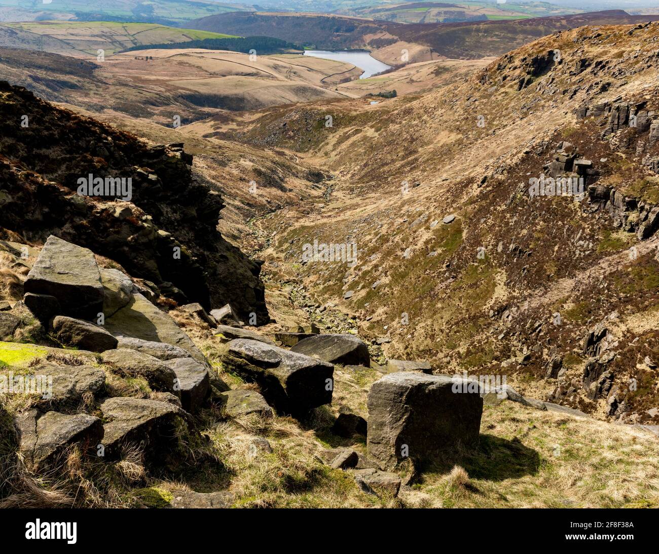 Kinder scout downfall hi-res stock photography and images - Alamy
