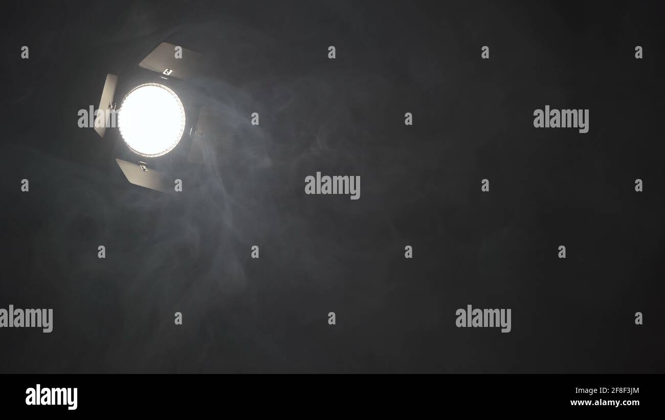 Photo of soffit in white clouds of smoke Stock Photo - Alamy