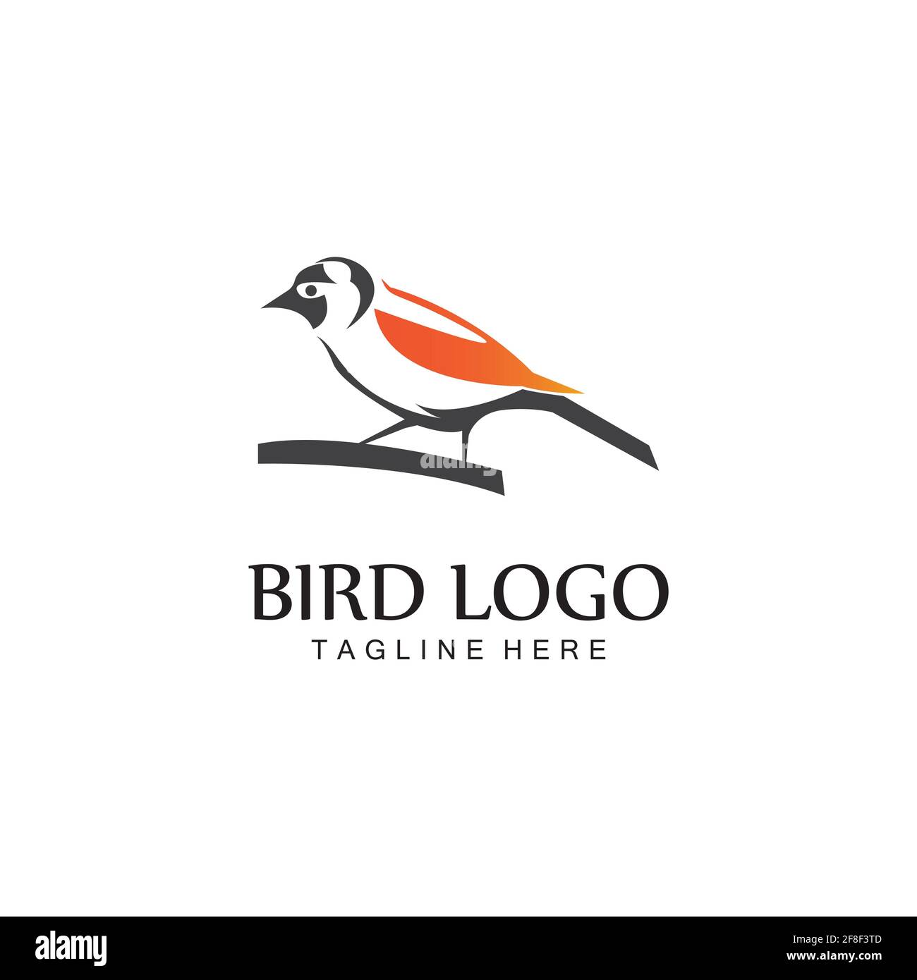 bird logo vector icon design template Stock Vector Image & Art - Alamy