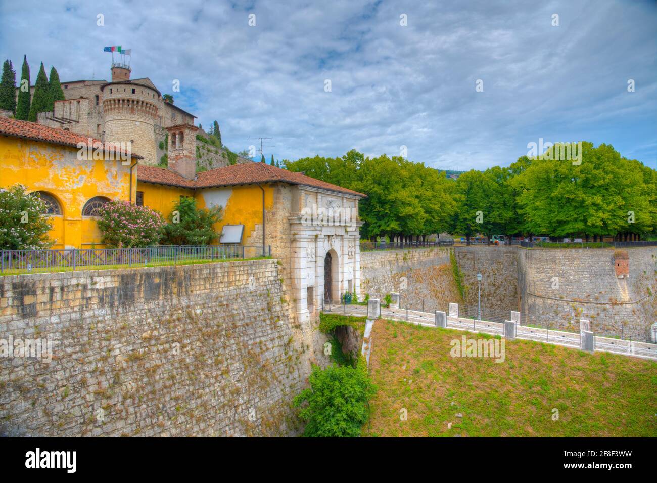Brescia castle hi-res stock photography and images - Alamy
