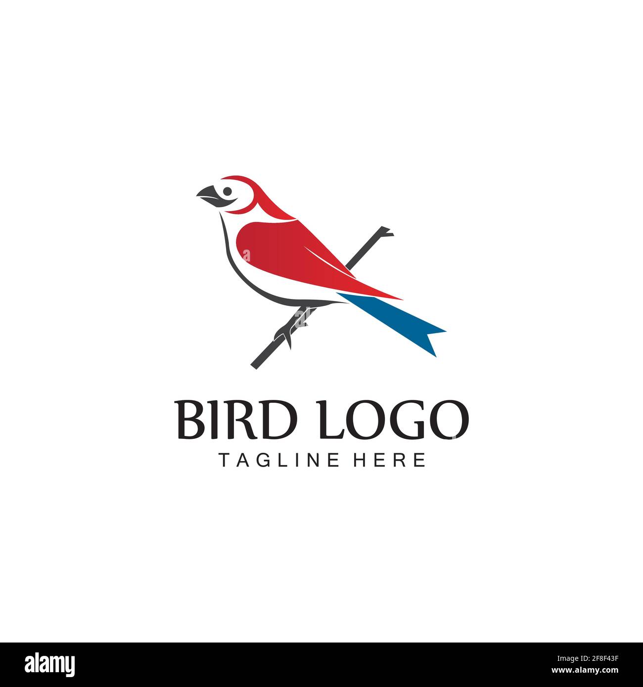 bird logo vector icon design template Stock Vector Image & Art - Alamy