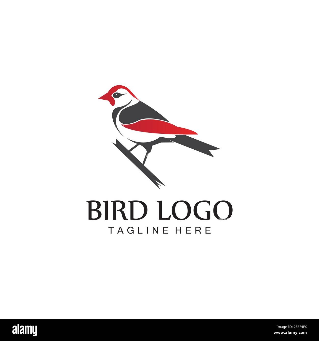 bird logo vector icon design template Stock Vector Image & Art - Alamy