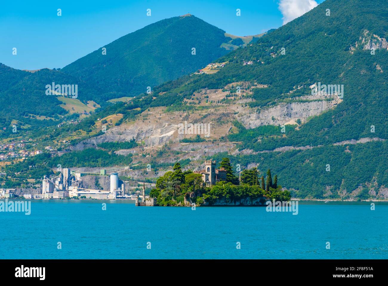 Island of loreto castle hi-res stock photography and images - Alamy