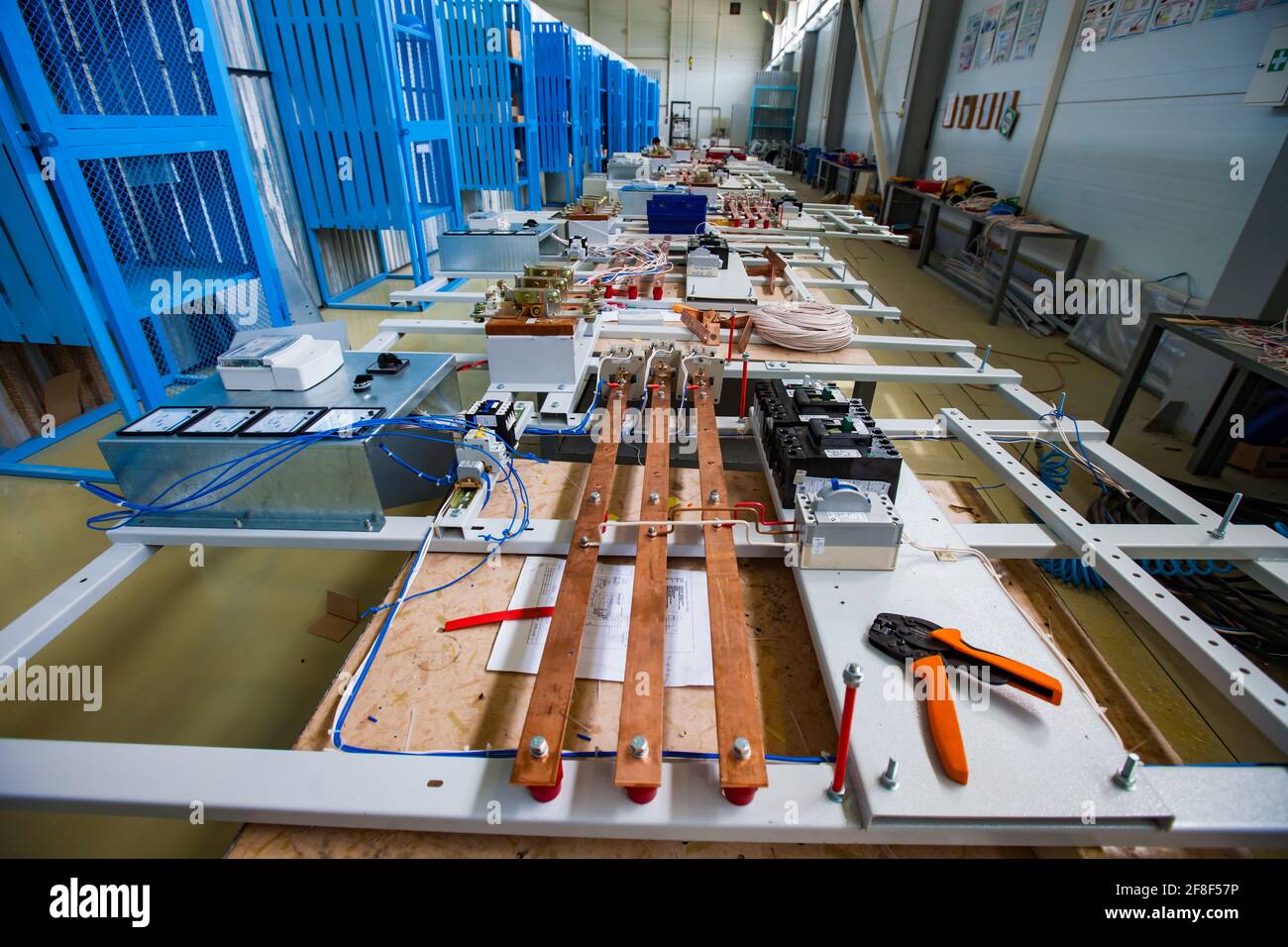 In the manufacturing industry for the assembling of heavy equipment hi ...