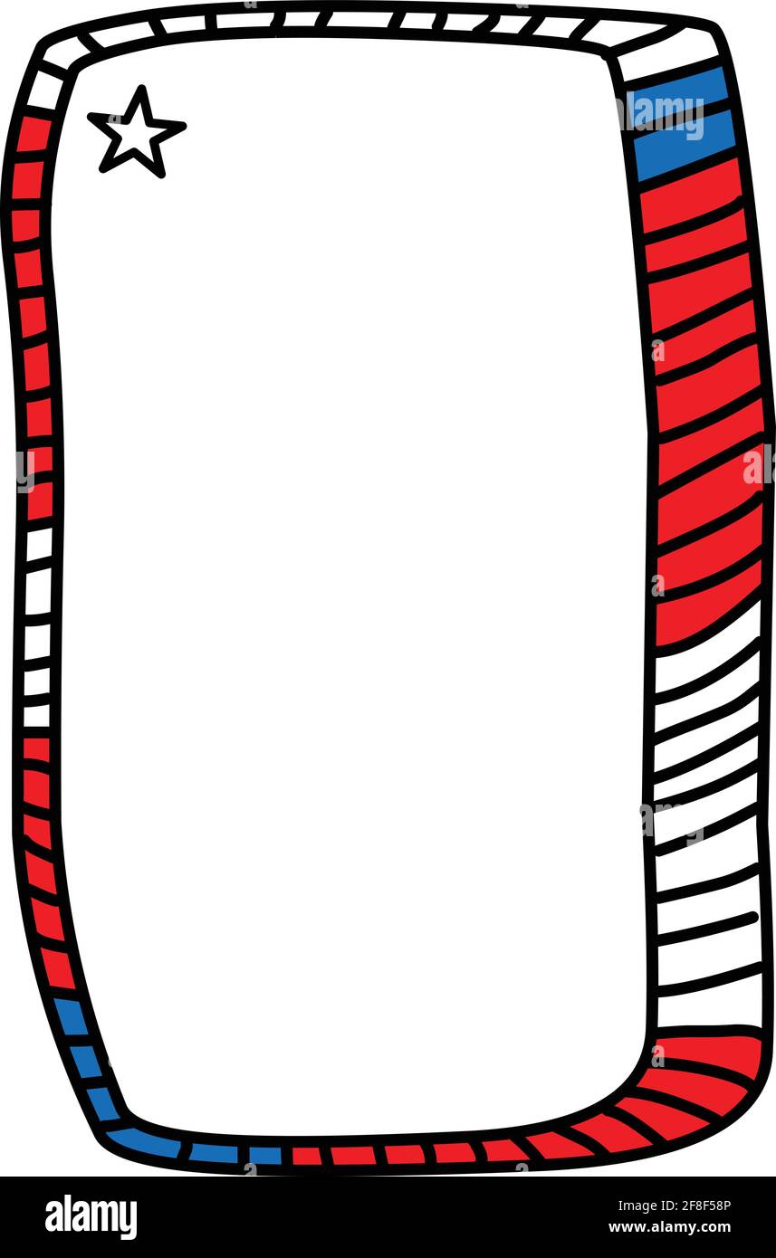 Patriotic frame Stock Vector Images - Alamy